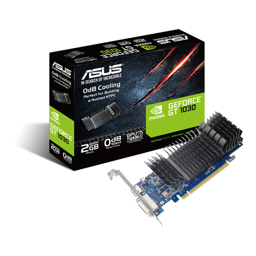 ASUS GeForce GT 1030, 2 GB, GDDR5, 64 bit, PCI Express 3.0, Graphics ...