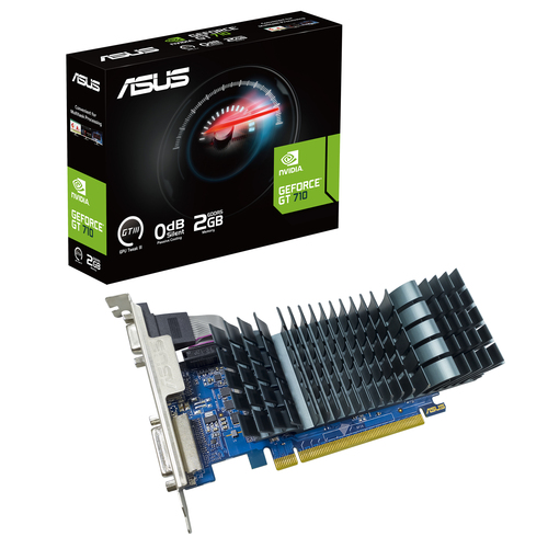 ASUS GeForce GT 710, 2 GB, GDDR5, 64 bit, PCI Express 2.0, GPU ...